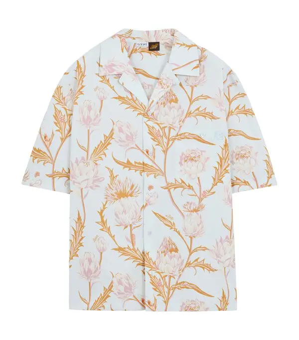 Loewe X Paula’s Ibiza Artichoke Shirt - Blue
