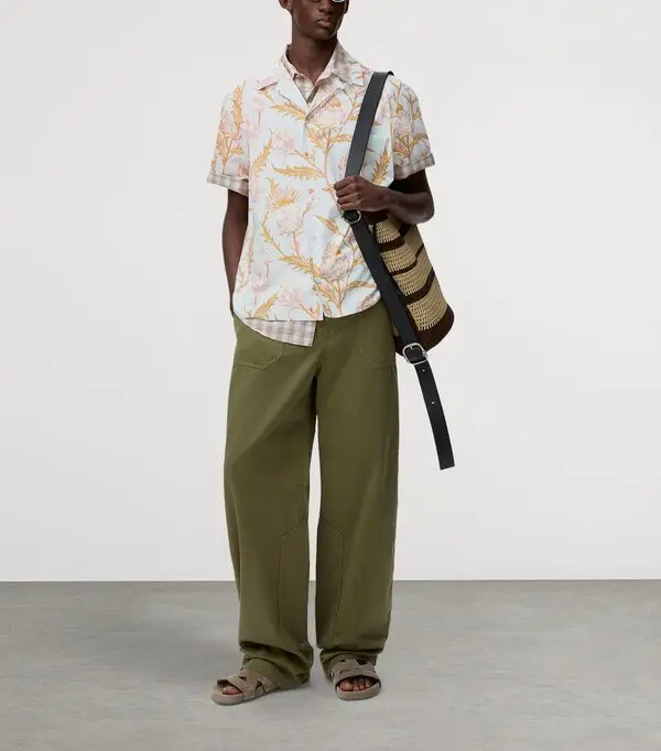 Loewe X Paula’s Ibiza Artichoke Shirt - Blue