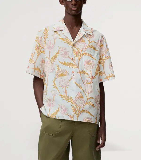 Loewe X Paula’s Ibiza Artichoke Shirt - Blue