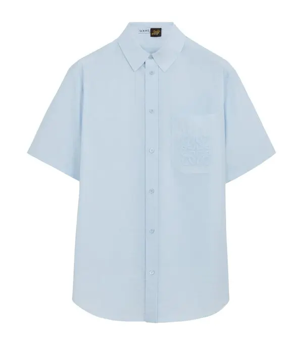 Loewe X Paula’s Ibiza Anagram Shirt - Blue