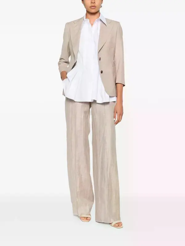 Tagliatore Peak Lapel Blazer