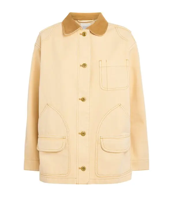 DÔEN Cotton Pascual Barn Jacket - Yellow