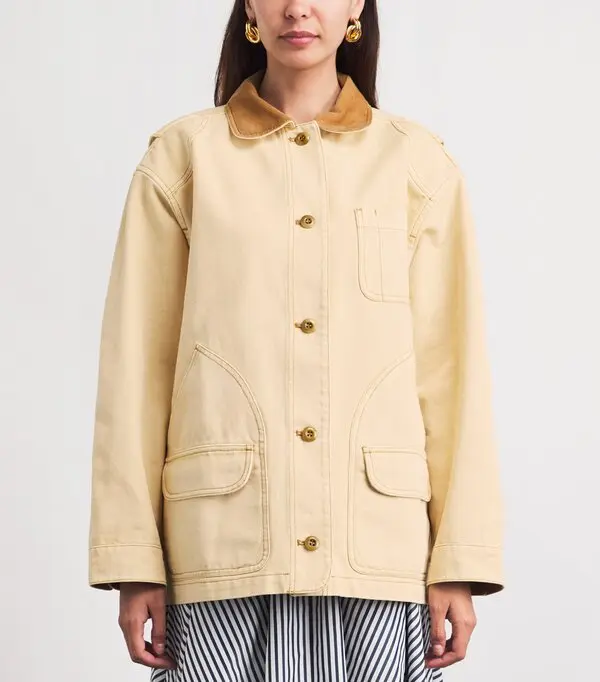 DÔEN Cotton Pascual Barn Jacket - Yellow