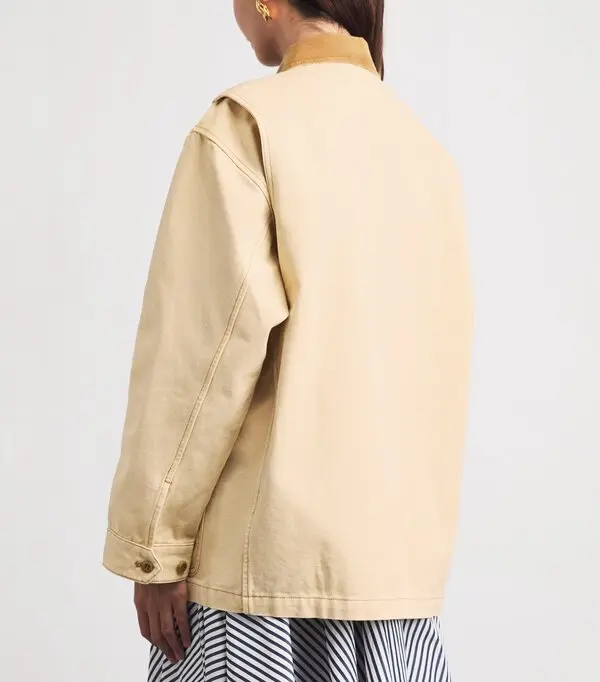 DÔEN Cotton Pascual Barn Jacket - Yellow