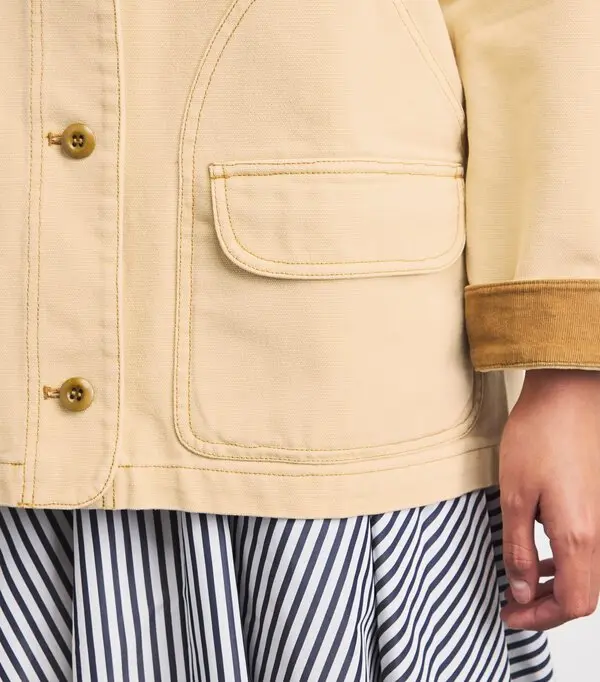 DÔEN Cotton Pascual Barn Jacket - Yellow