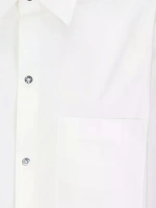 Sofie D'hoore Patch-pocket Long-sleeve Shirt - White