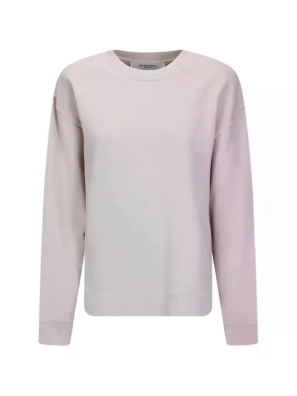GOLDEN GOOSE Boxi Logo-patch Sweatshirt - Pink