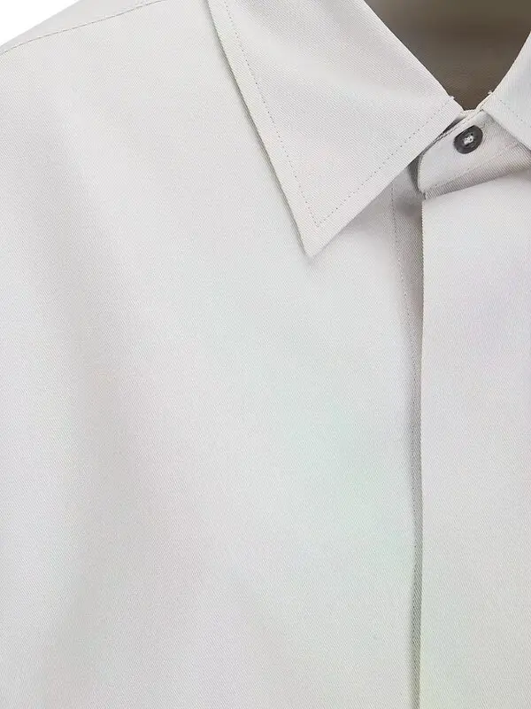 Sofie D'hoore Concealed-fastening Short-sleeved Shirt