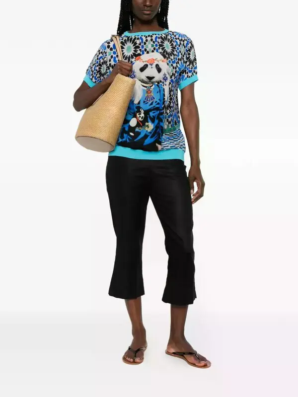 The Artistylist Panda-print T-shirt