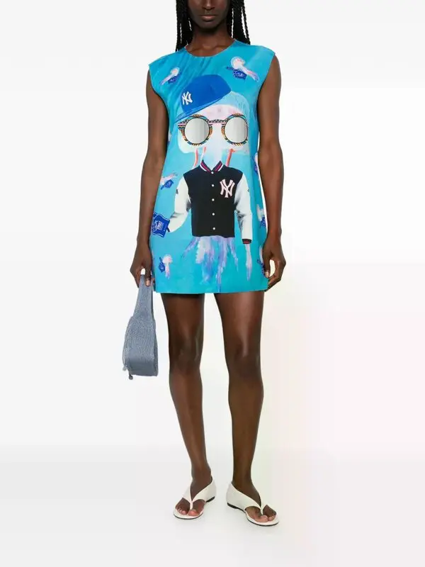 The Artistylist Graphic-print Mini Dress