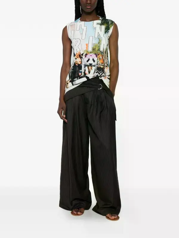The Artistylist Graphic-print Sleeveless Top
