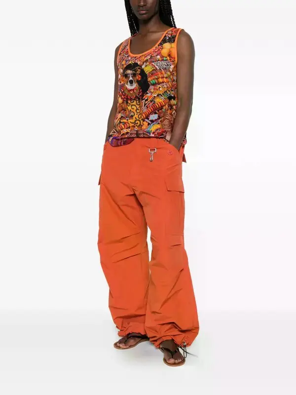 The Artistylist Graphic-print Sleeveless Top