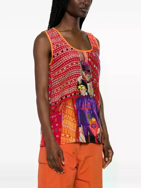 The Artistylist Graphic-print Tank Top