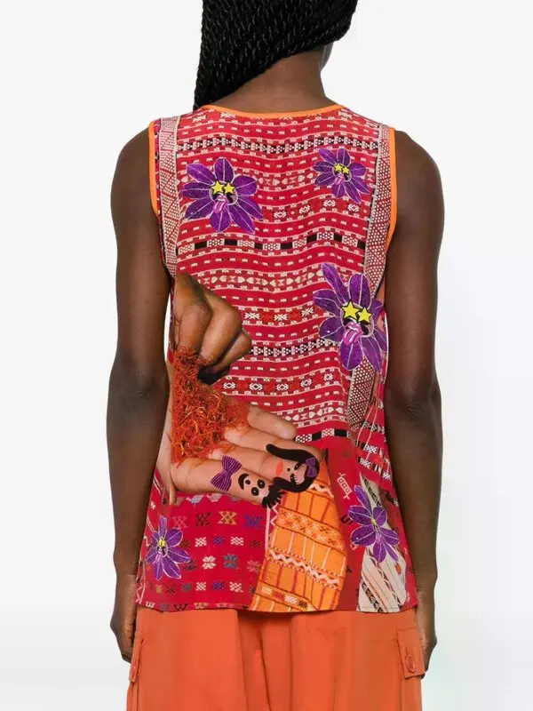 The Artistylist Graphic-print Tank Top