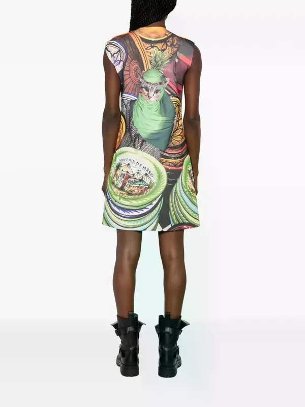 The Artistylist Graphic Print Mini Dress