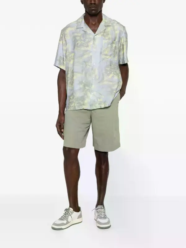 Maison Kitsuné Drawstring Waist Shorts - Green