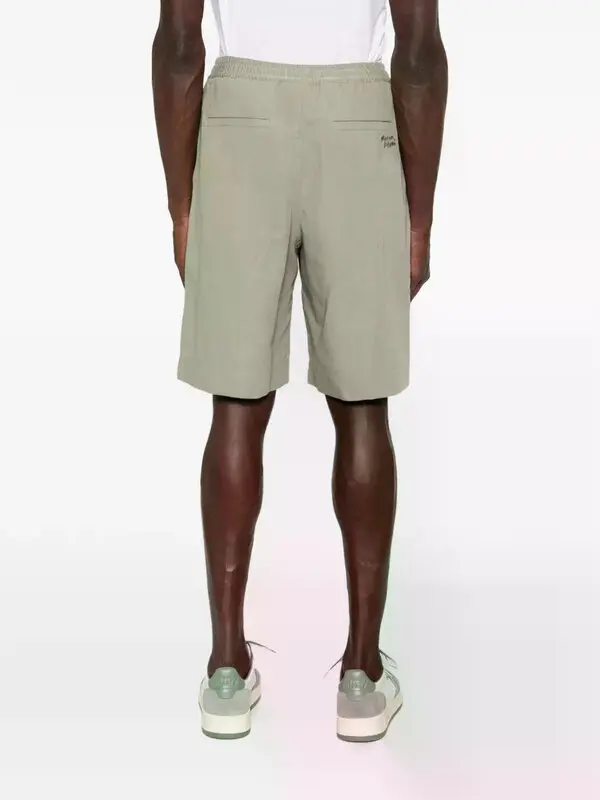 Maison Kitsuné Drawstring Waist Shorts - Green