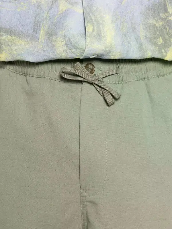 Maison Kitsuné Drawstring Waist Shorts - Green