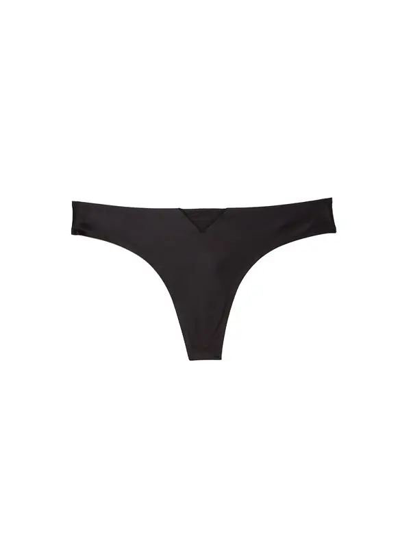 FLEUR DU MAL Le Gloss Thong - Black