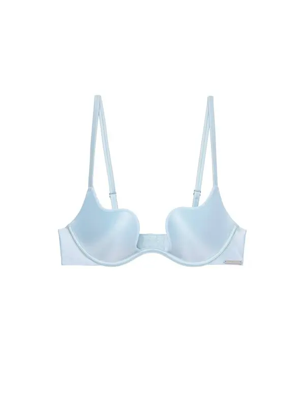 FLEUR DU MAL Le Gloss Seduce U-plunge Bra - Forget Me Not