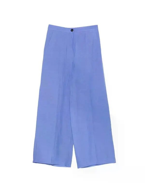 Marella Wide-leg Trousers - Blue