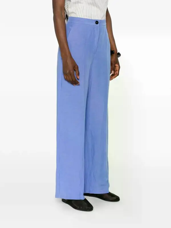 Marella Wide-leg Trousers - Blue