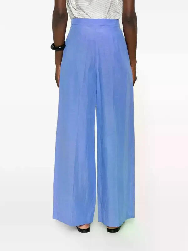 Marella Wide-leg Trousers - Blue