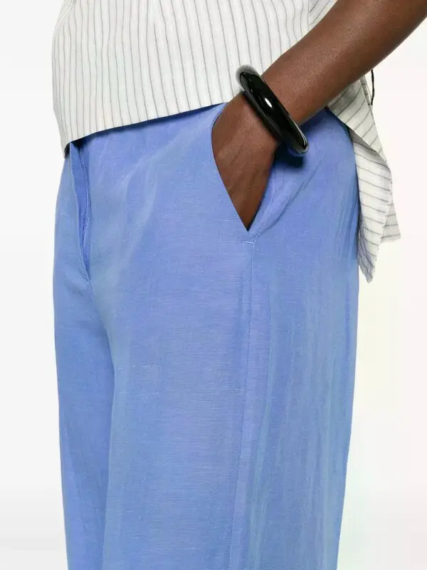 Marella Wide-leg Trousers - Blue