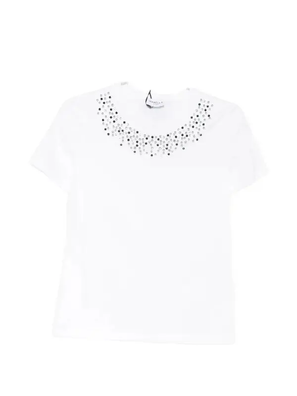 Marella Mlssaio Embellished T-shirt - White