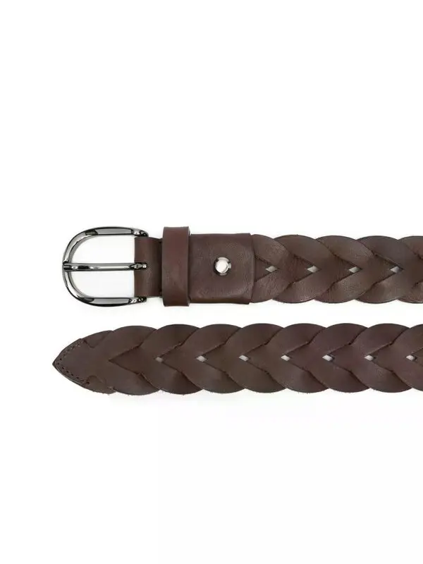 Antonelli Firenze Wallace Braided Leather Belt