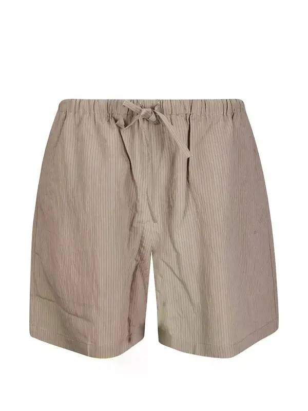 Maison Kitsuné Striped Elasticated Shorts