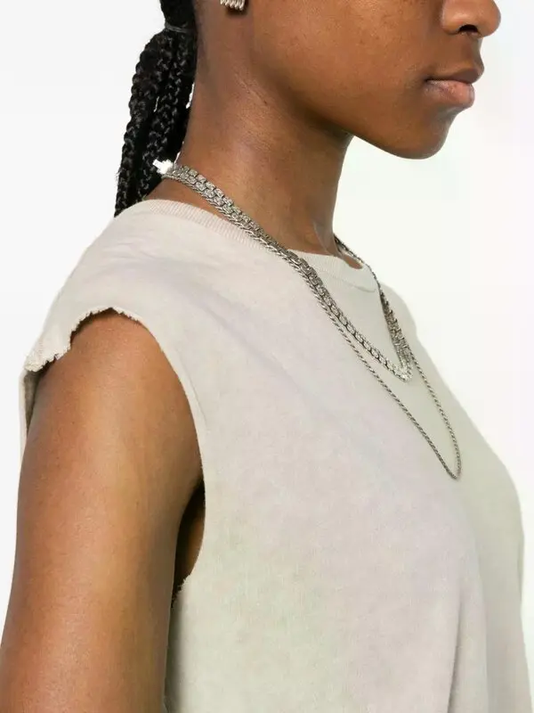 R13 Sleeveless T-shirt - Neutrals