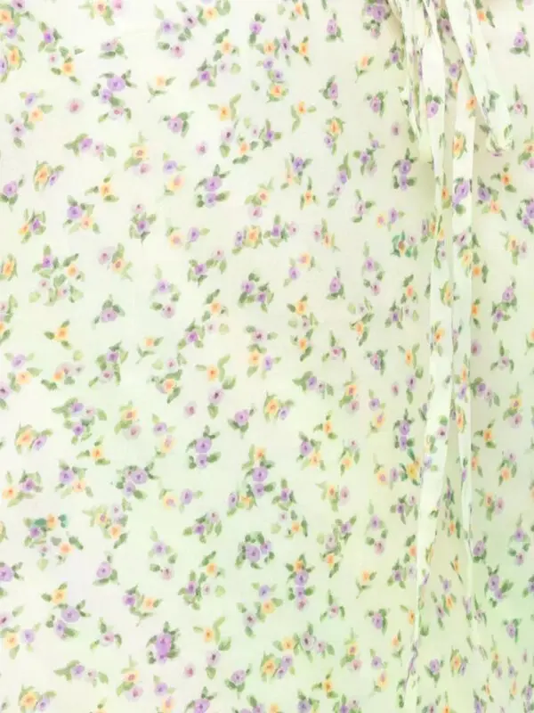 MAR DE MARGARITAS Letizia Floral-print Blouse - Yellow