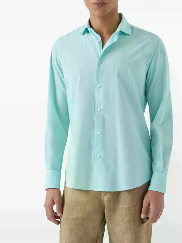 MC2 SAINT BARTH Logo-embroidered Shirt