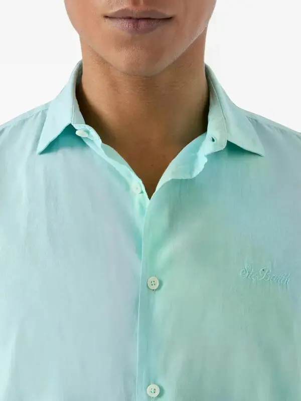 MC2 SAINT BARTH Ice Shirt In Pure Cotton Voile