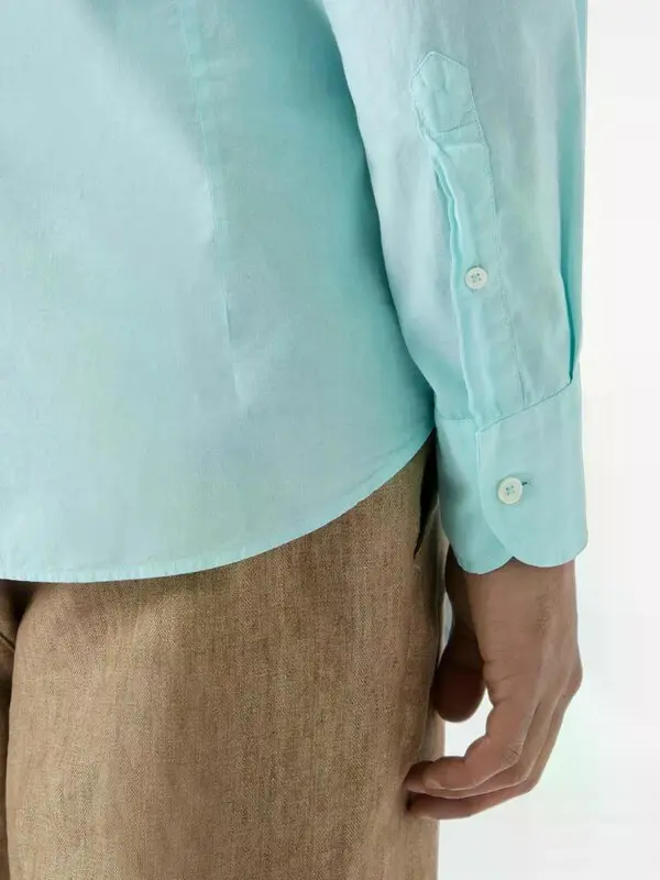 MC2 SAINT BARTH Ice Shirt In Pure Cotton Voile
