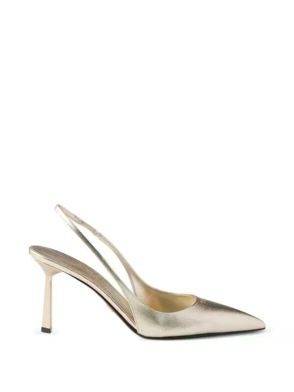 Prada Leather Heeled Pumps