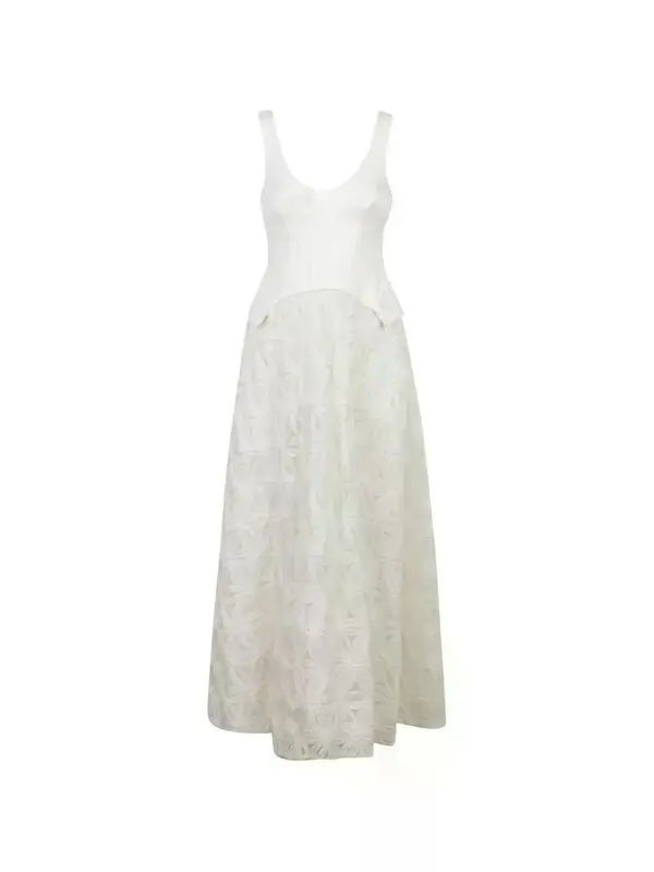 Simkhai Corset-style Midi Dress