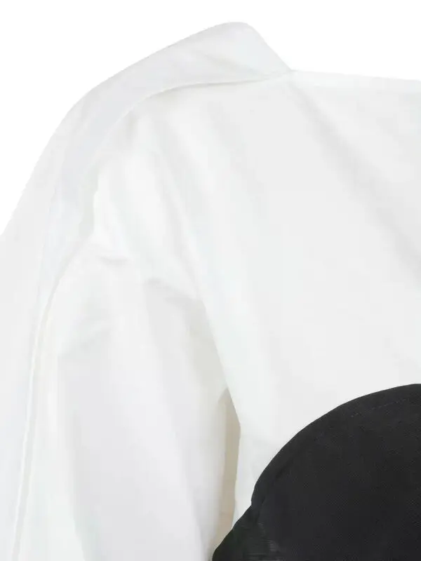 Simkhai Panelled Sweetheart-neck Top