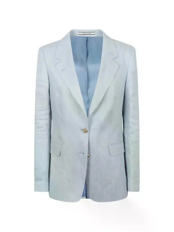 Tagliatore Peak-lapel Blazer - Blue