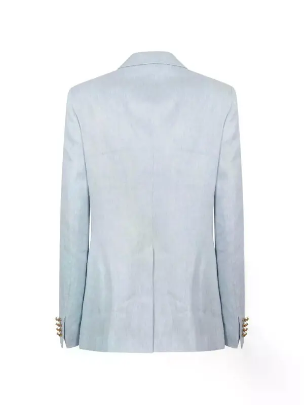 Tagliatore Peak-lapel Blazer - Blue