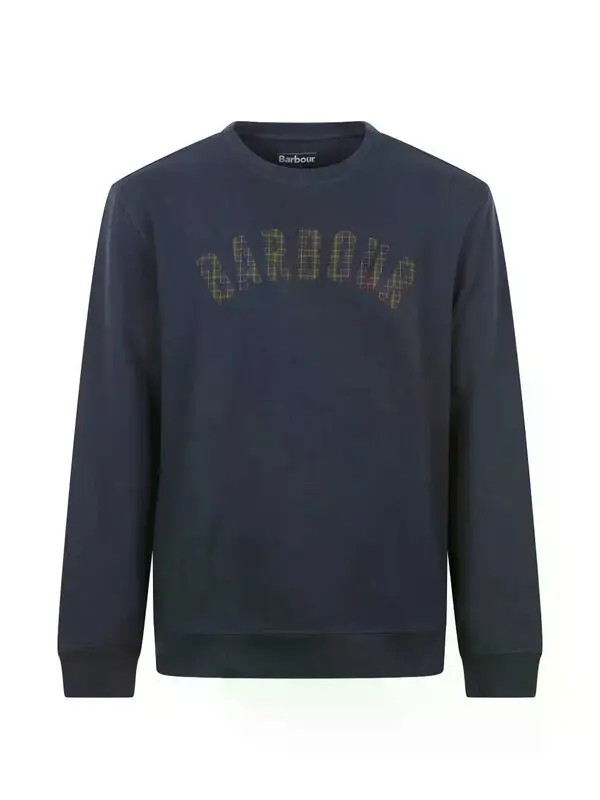 Barbour Berwick Logo-appliqué Sweater - Blue