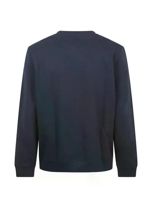 Barbour Berwick Logo-appliqué Sweater - Blue