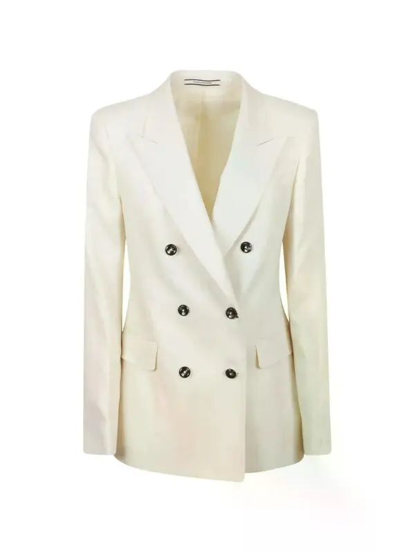 Tagliatore Parigi Double-breasted Peak-lapel Blazer - Neutrals