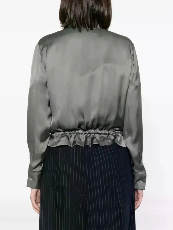 COLLECTION PRIVEE? Satik Satin-finish Jacket