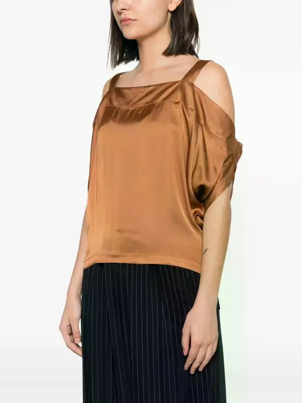 COLLECTION PRIVEE? Satik Cold-shoulder Top