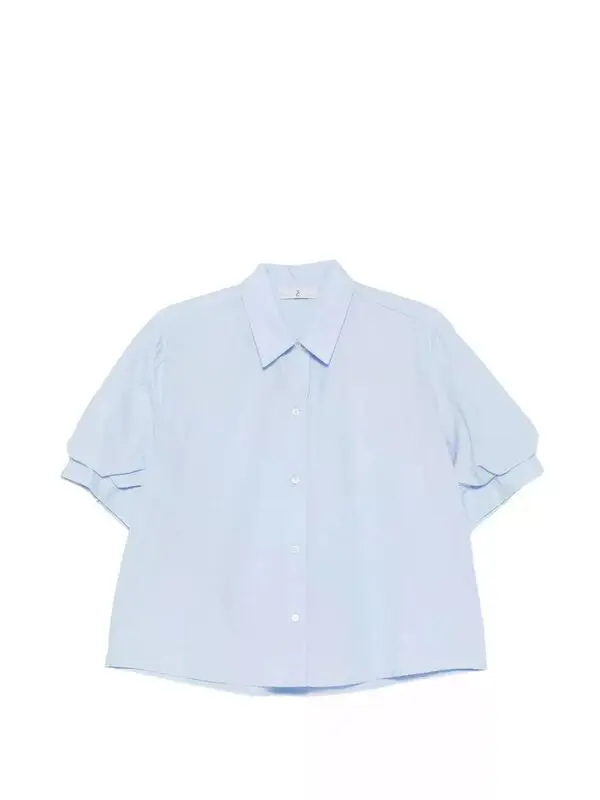 WHYCI Puff-sleeves Shirt