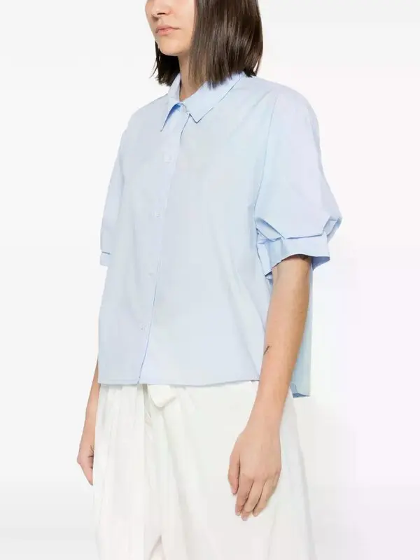 WHYCI Puff-sleeves Shirt