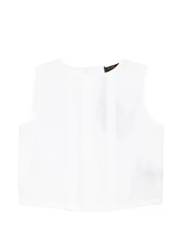 MOORER Evisa Blouse - White