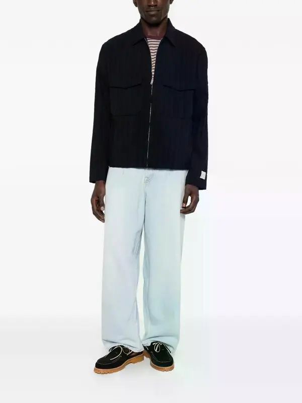 LC23 Ribbed Zip-up Jacket